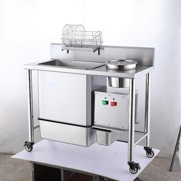 Henny Penny Fast Food Electric Automatic KFC Chicken Wing Breading Table for Commercial Use