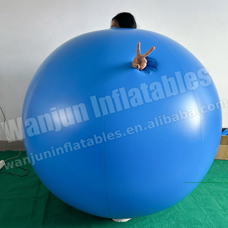 PVC Blueberry Inflation Suits - Fun & Customizable