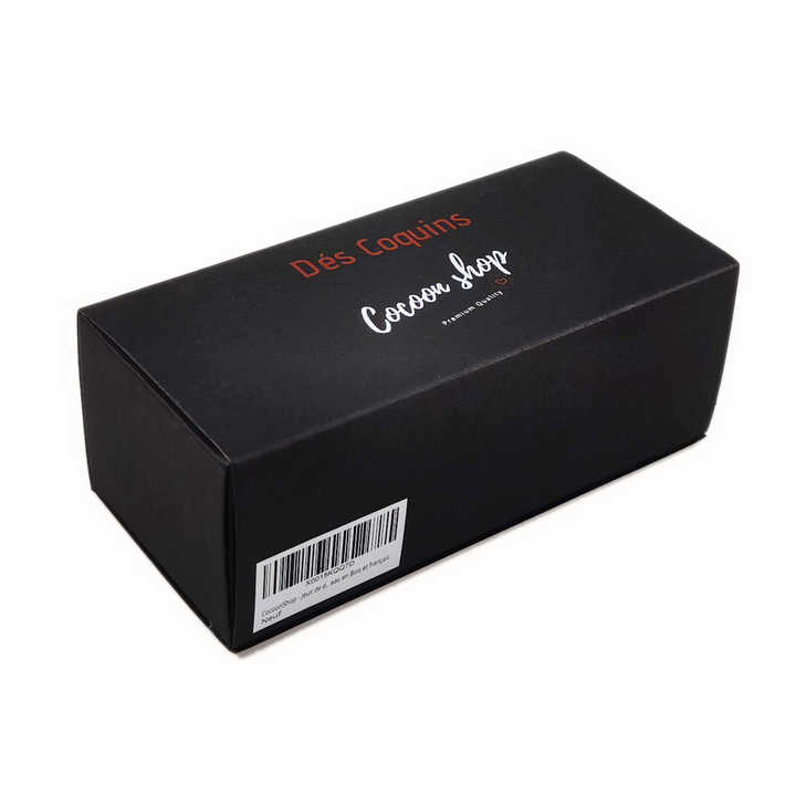 Custom Recycle Biodegradable Black Matte Folding Kraft Sliding Mini ...