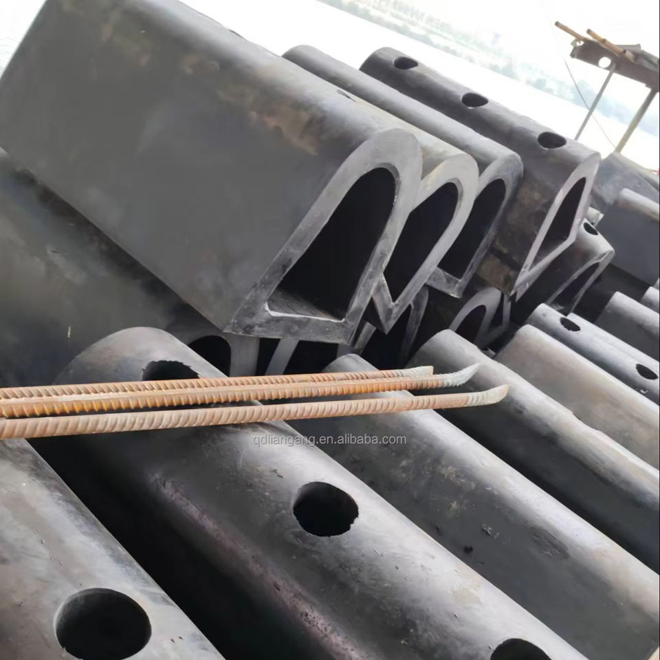 D-Type Rubber Fender | Low Reaction Force | Self-Floating | Ship ...