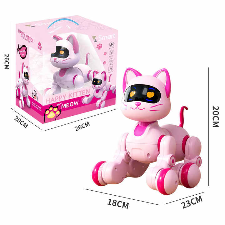 Smart Remote Control Cute Cat Robot Electronic Toy Kids Intelligent ...