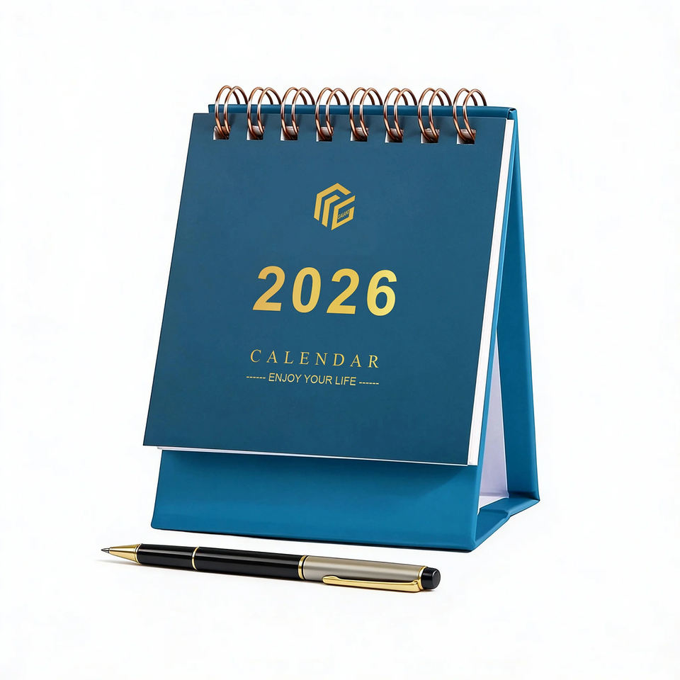 Custom Printing 2026 Desk Calendar Flip Over 365 Days Calendar ...