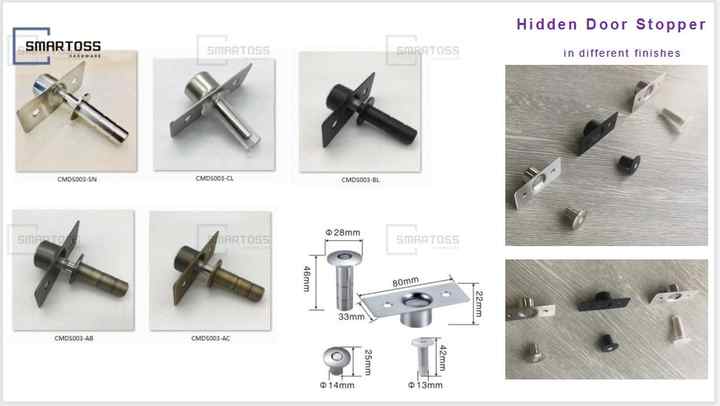Hidden Magnetic Door Stop - Invisible Door Holder