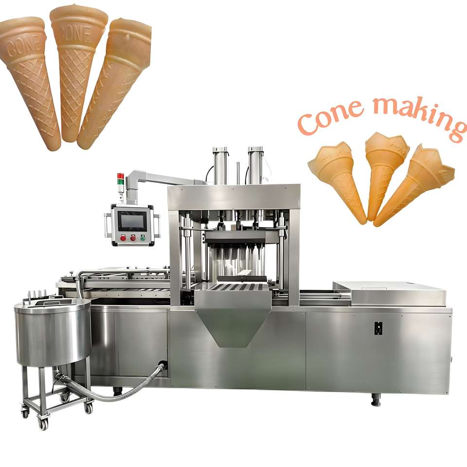 High-capacity Ice Cream Waffle Cone Waffle Cone Taco Shells Maker ...