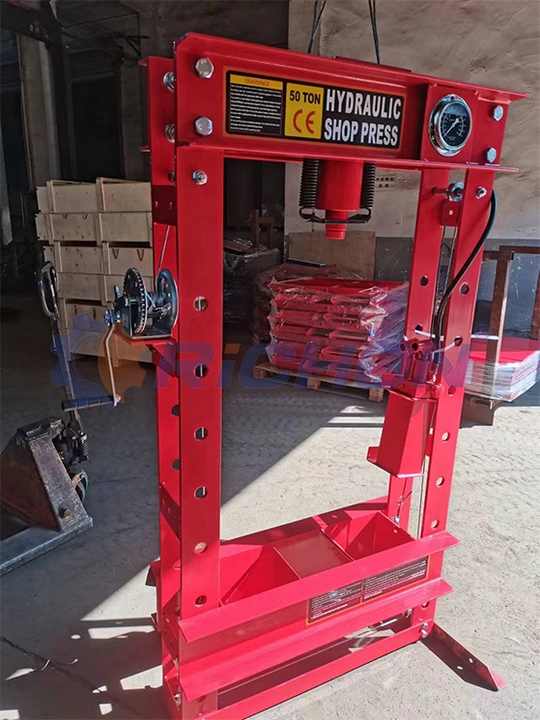50 Ton Shop Press - High Efficiency Hydraulic Press