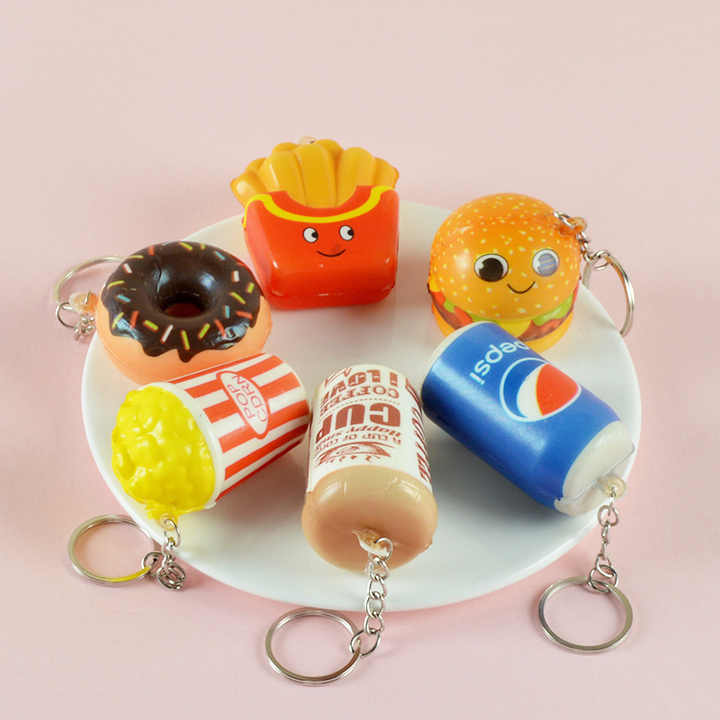 Wholesale Slow Rebound Squishy Toys Simulated Coke Drink French Fries ...