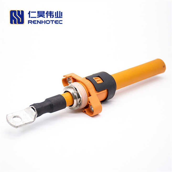 850V Power 1pin through Hole Series Connector for EV Motor