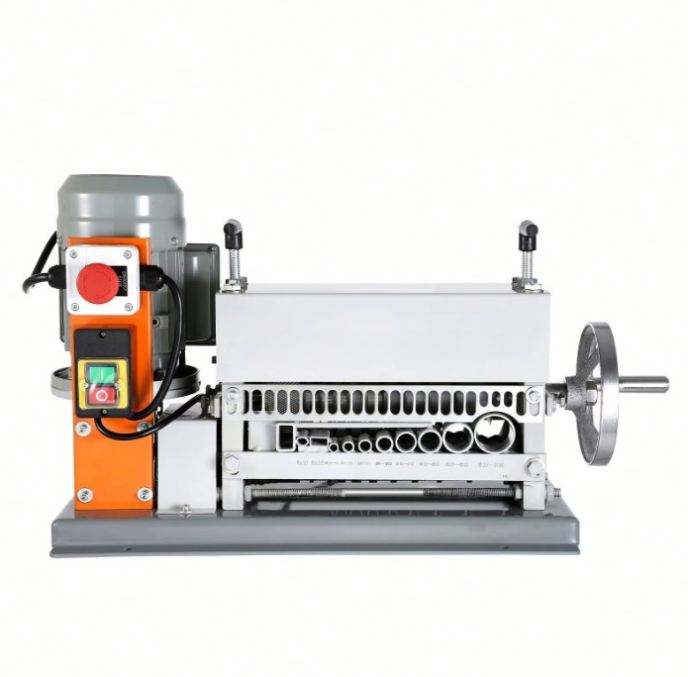 Semi-Automatic Electric Professional Wire Stripping Machine 220V 27m ...