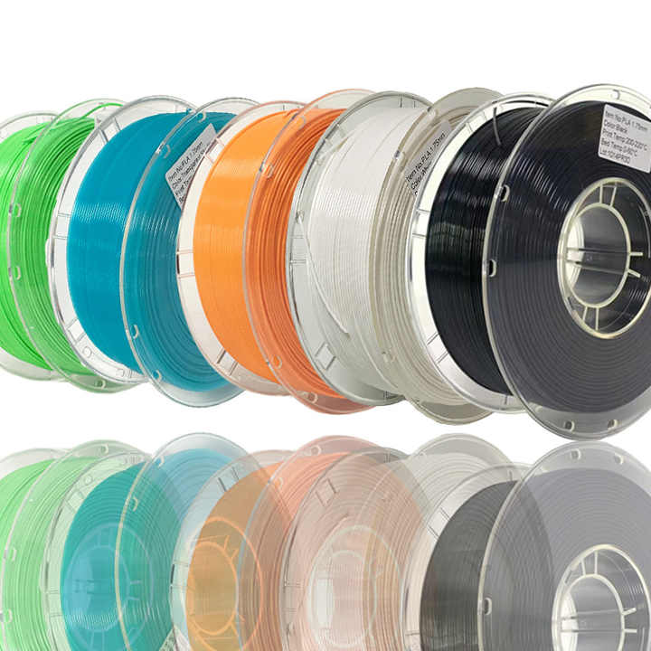 PINRUI 1KG 1.75mm Clear PLA Filament No Clogging 3D Printer Plastic ...