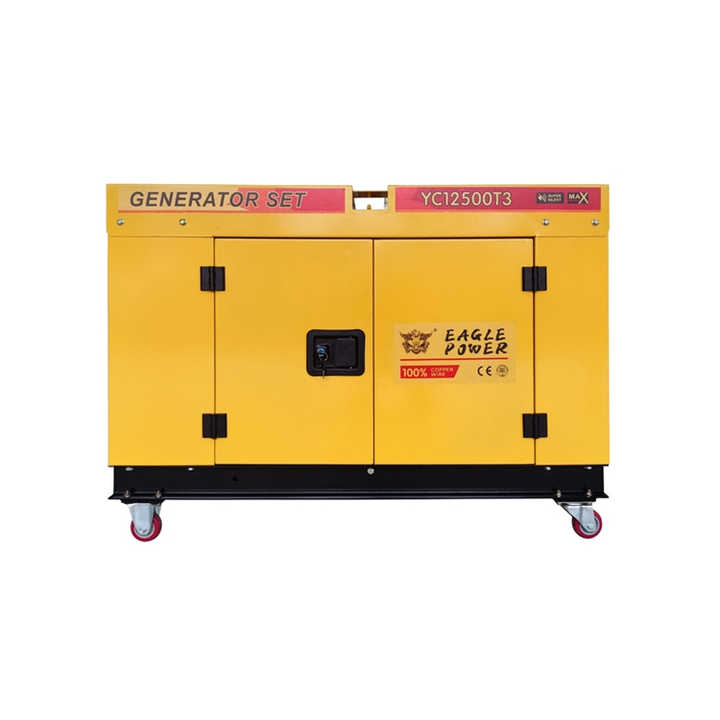 10KW Two Cylinders Water Cooled/Air Cooled Diesel Generator with ...