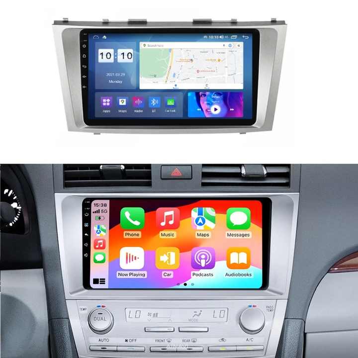 Toyota Camry 2007-2011 Android 13 Carplay Gps Head Unit 9 Inch