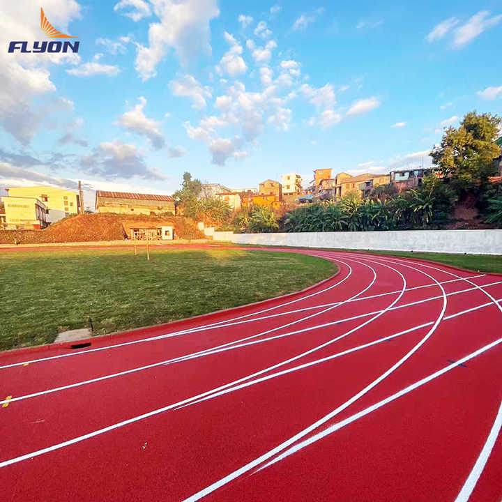 Seamless Rubber Running Tracks for Stadiums and Playgrounds PU Binder ...