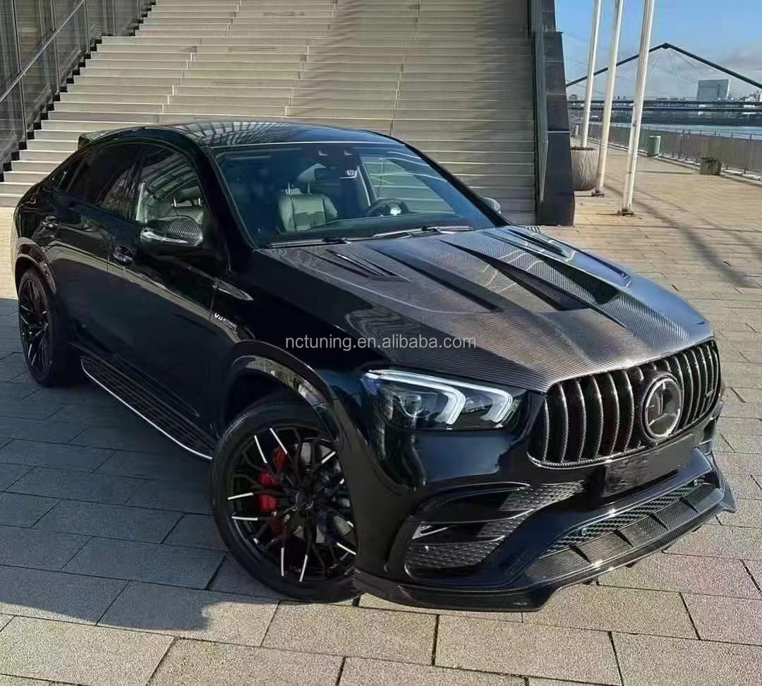 GLE Coupe LART Style Carbon Fiber Hood for 2019-2022 Mercedes GLE C167 ...
