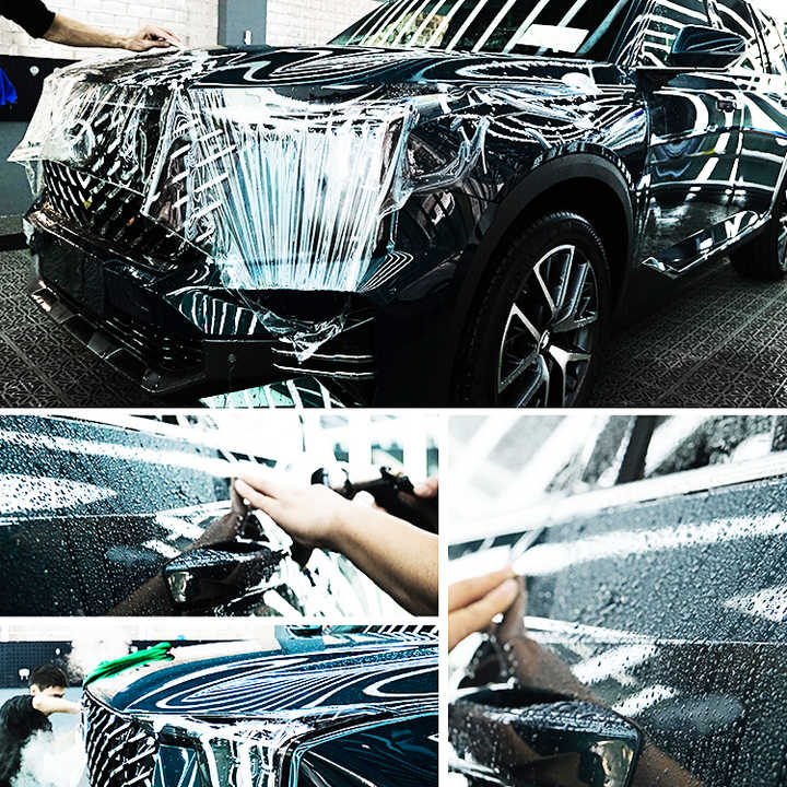 Automobile TPU PPF Film Clear Anti-yellowing Anti-Scratch Self Healing ...