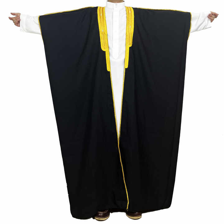Islamic Clothing - Embroidered Arabic Saudi Mens Kurta Pajama
