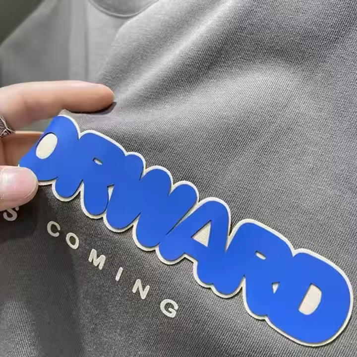 Wholesale Custom Iron Printable Plastisol Designs Press Sticker logo ...