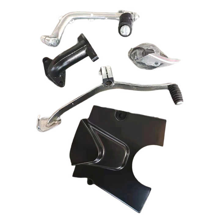 110cc Engine Motor 4-Speed Eletric & Kick Start Engine Kit for Pit Dirt ...