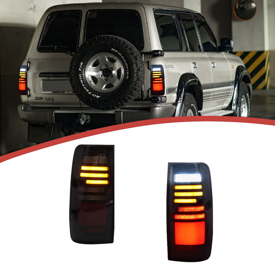 DK Motion for Toyota Land Cruiser 80 LC80 FJ80 FJ82 Pickup Led Tail ...