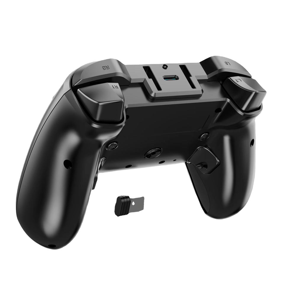 Wireless 2.4G Joystick Gamepad with Dual Vibration Vibration Motor ...