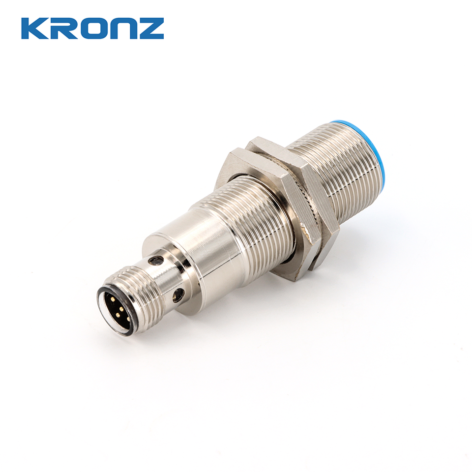 KRONZ Ultrasonic Proximity Sensor RS485 Output Modbus-RTU 30-300mm ...