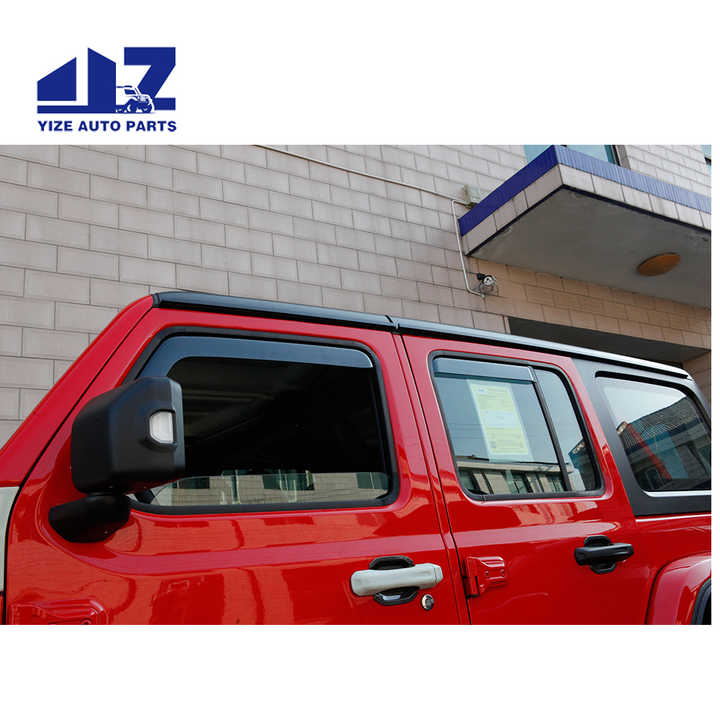 Extra Durable Rain Guards for Jeep Wrangler JL 2018-2023/Jeep Gladiator ...