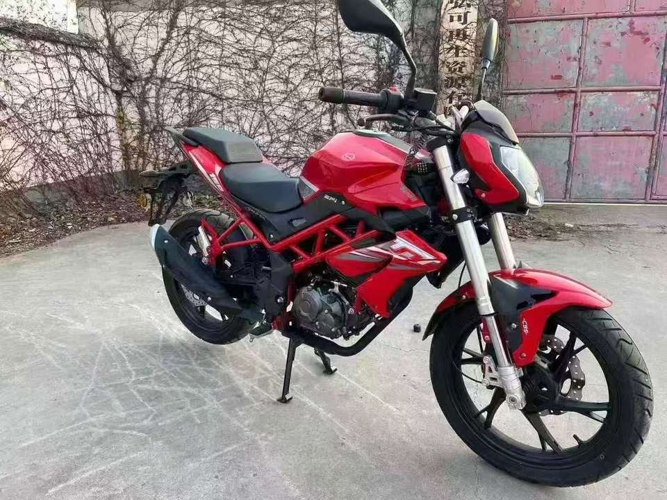 Benelli 150cc Gas-Powered Sport Motorcycle Red Baolong 150 for Adult ...