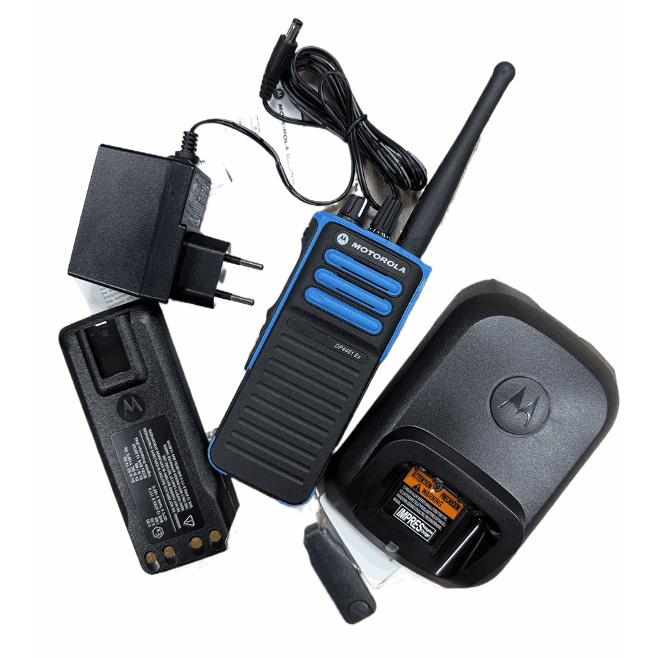 Motorola DP4401 Ex ATEX Certified Digital Two Way Radio Explosion Proof ...