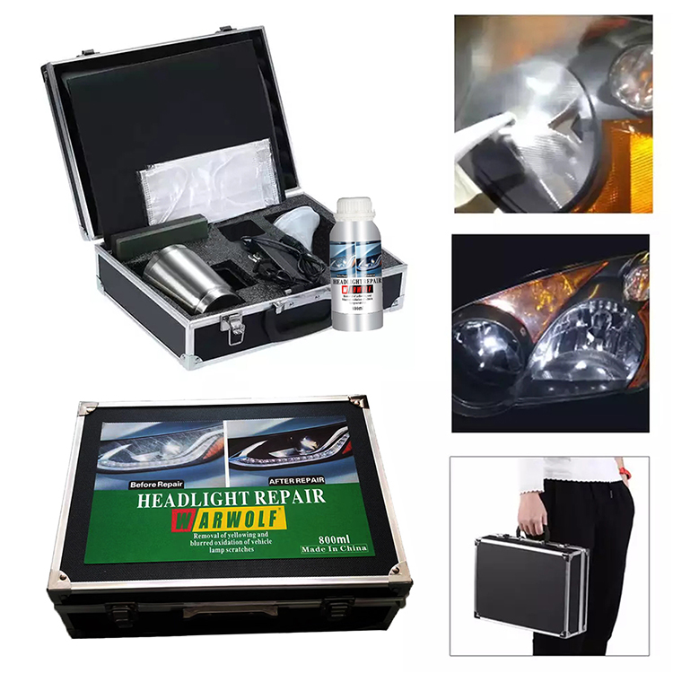 800ML Liquid Polymer Car Headlight Restoration Kit | Auto Headlamp ...