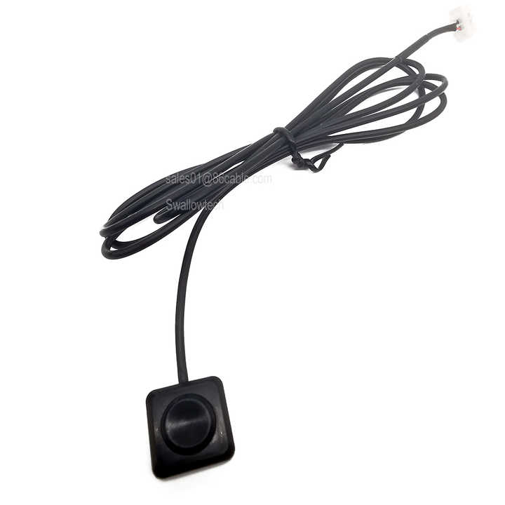 Car Ambient Light Button Switch Cable Single Double Button Programmable ...