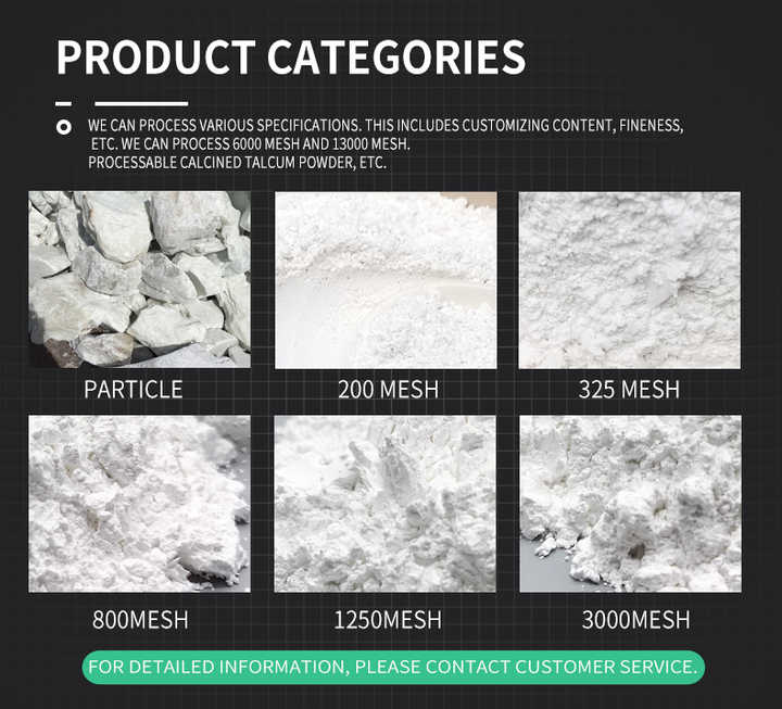 Wholesale White 400 Mesh Talc Powder Talc Powder for Fertilizer for ...