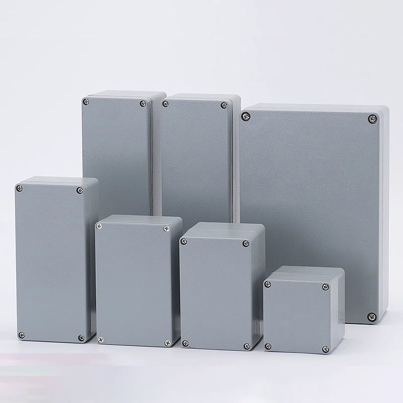 IP66 Die Cast Aluminium Waterproof Enclosure Industrial Electrical ...