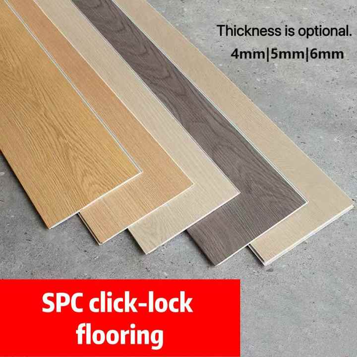Spc Flooring 8mm Waterproof 20 Mil Wear Layer Click Lock Spc Click ...