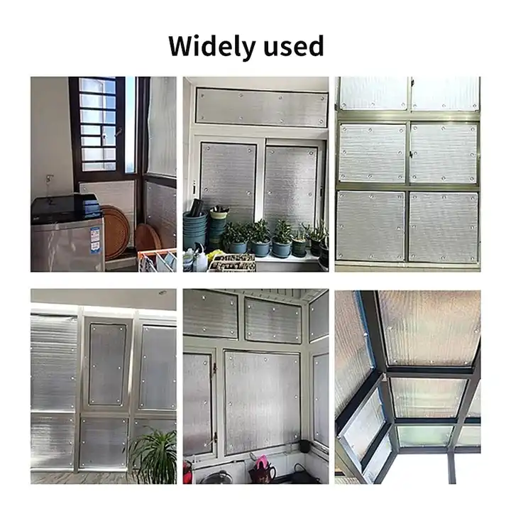 Home Window Sun Shade Film Anti-UV Visor with Suction Cup Privacy ...