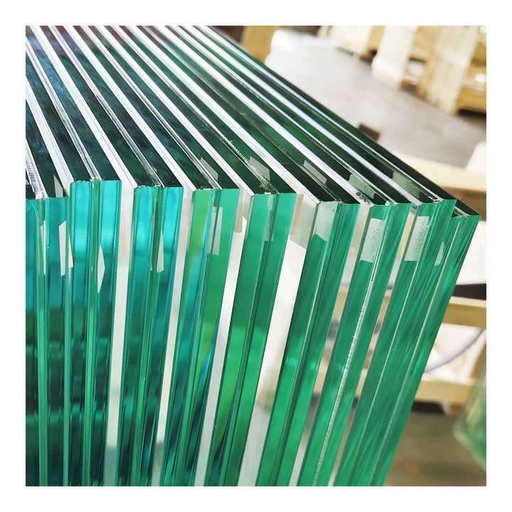 Laminated Safety Glass 6mm 10mm 12mm Pvb Colored Clear Tempered ...