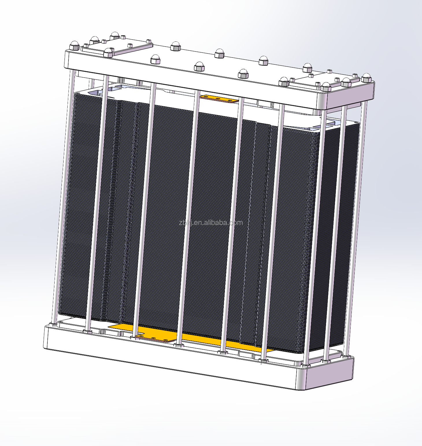 PEM stacks with hydrogen fuel cells Products from Zhuzhou Zenpon ...