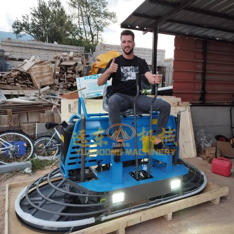 Gas Powered Trowel - Ride on Power Trowel Machine