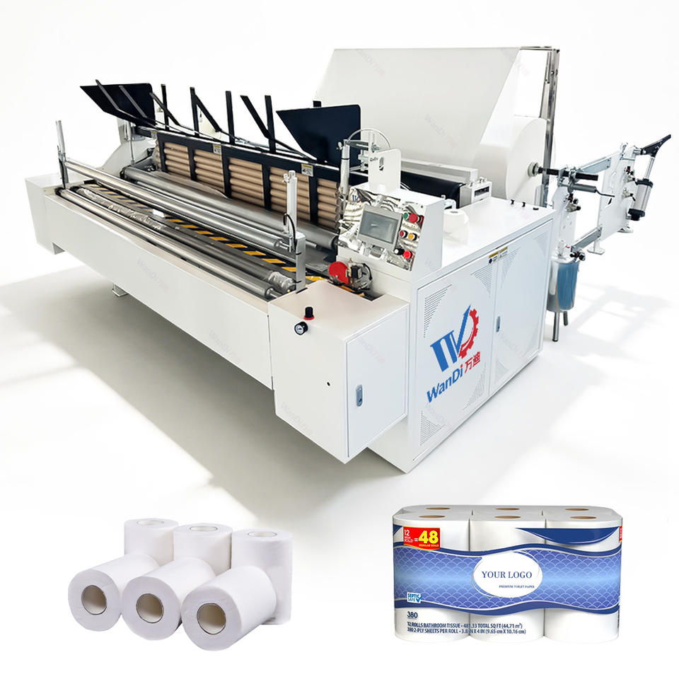 Chinese Supplier Toilet Paper Kitchen Towel Paper Making Rewinding ...