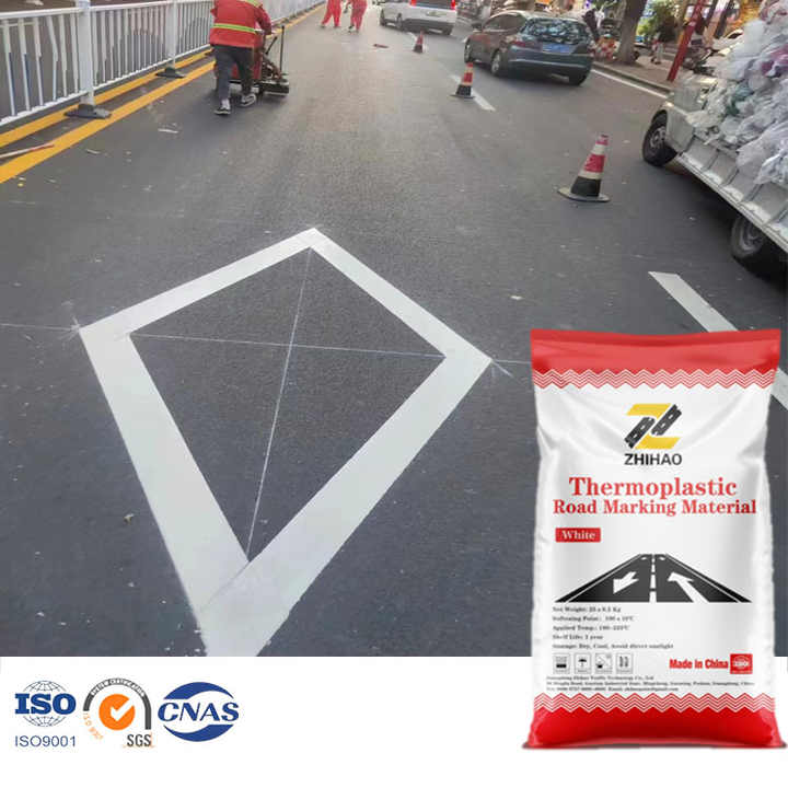 DPWH Approved Thermoplastic Road Marking Paint for Spray Application to ...