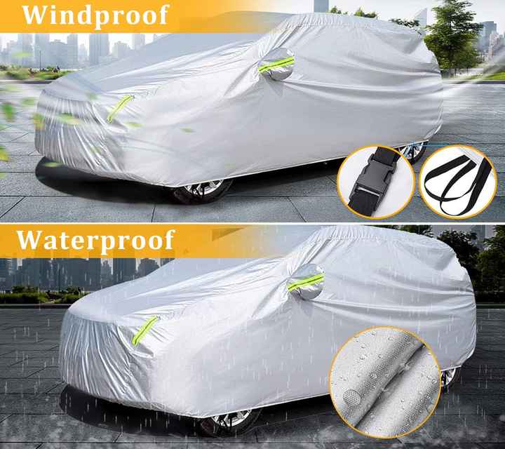 Outdoor Car Full Thick 210D Oxford Cloth Dust Resistant Thermal ...