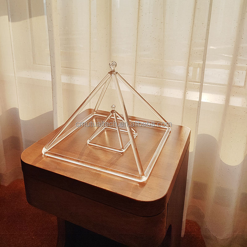 Crystal Singing Pyramid 4''-12'' Sound Therapy Klangpyramide Spiritual ...