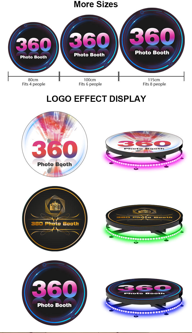 Anti Shake 360 Photo Booth 360 Degree Photo Booth Ratotaing 360 Photo ...