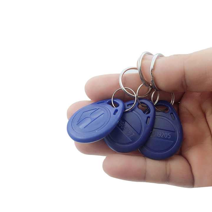 125khz Rewritable Customized Logo RFID Key Fob for Access Control