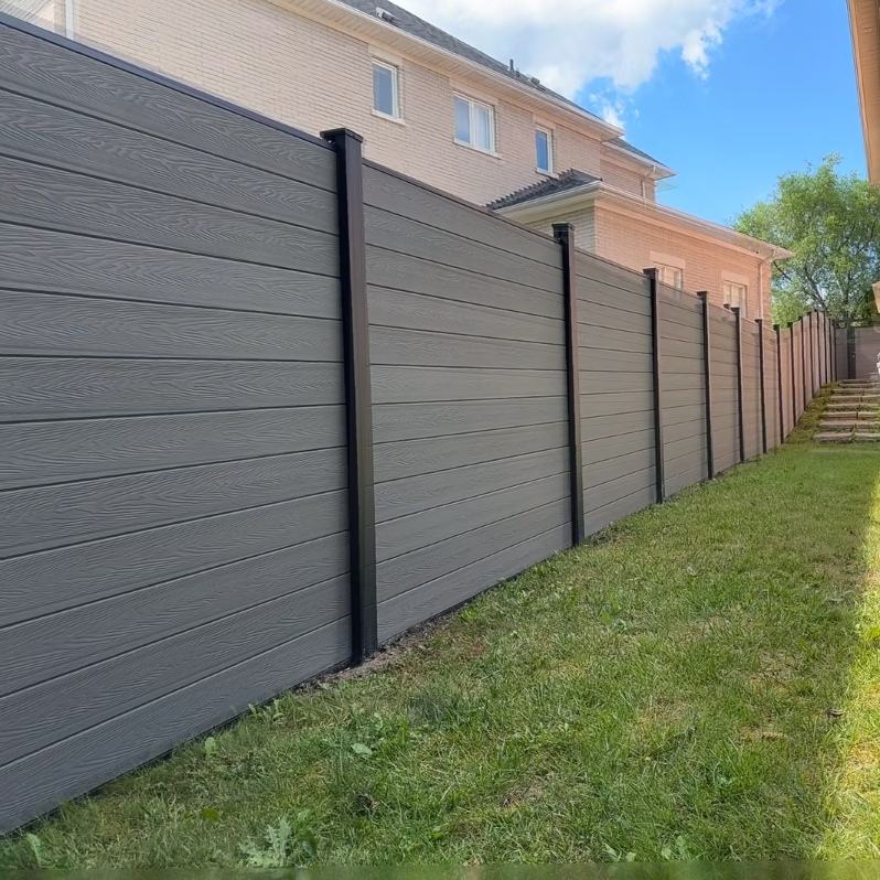 Outdoor Co-Extruded WPC Fence Board 160x20mm - Emboss/Brush Finish ...