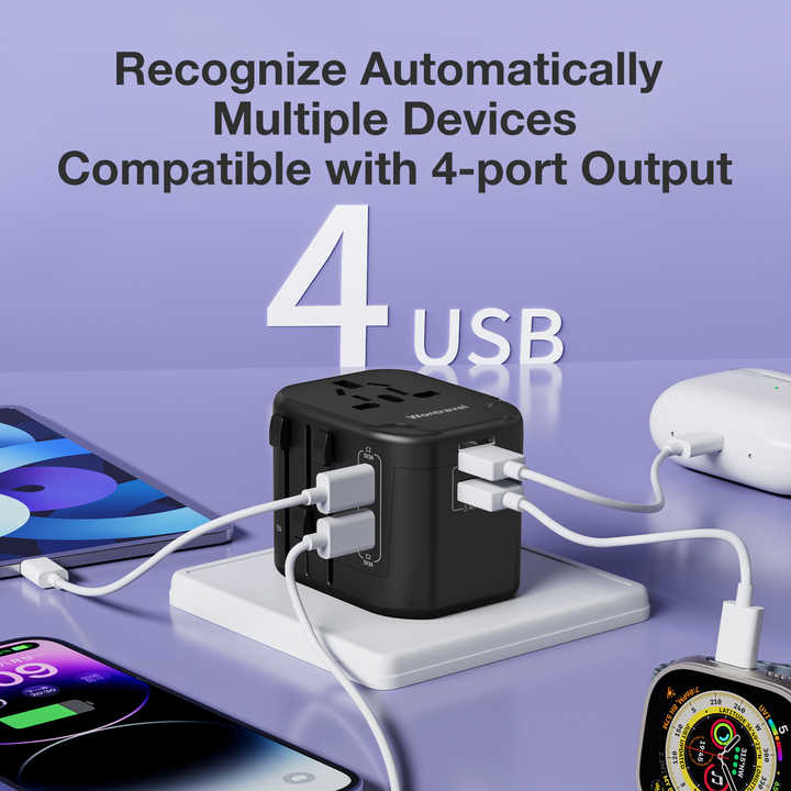 Wontravel Dual USB International Wall Charger - All in One