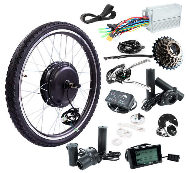 High Power 20 Inch 1000W Electric Bicycle Hub Motor Kit OEM
