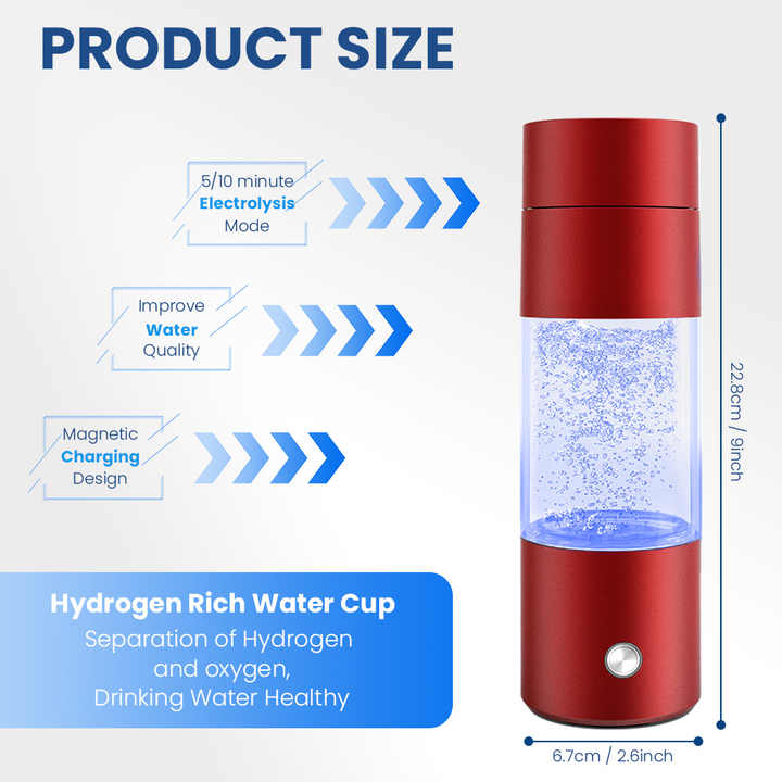 2025 Hydrogen Water Usb Charging Hydrogen Rich Water Cup Portable New ...