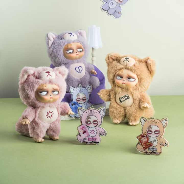 2025 XS Eason Studio Cute Doll Collectible Keychain Genuine Grumpipi ...