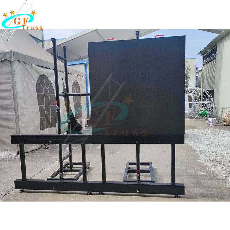 Video Wall Support Structure - LED Truss Ground Stack System