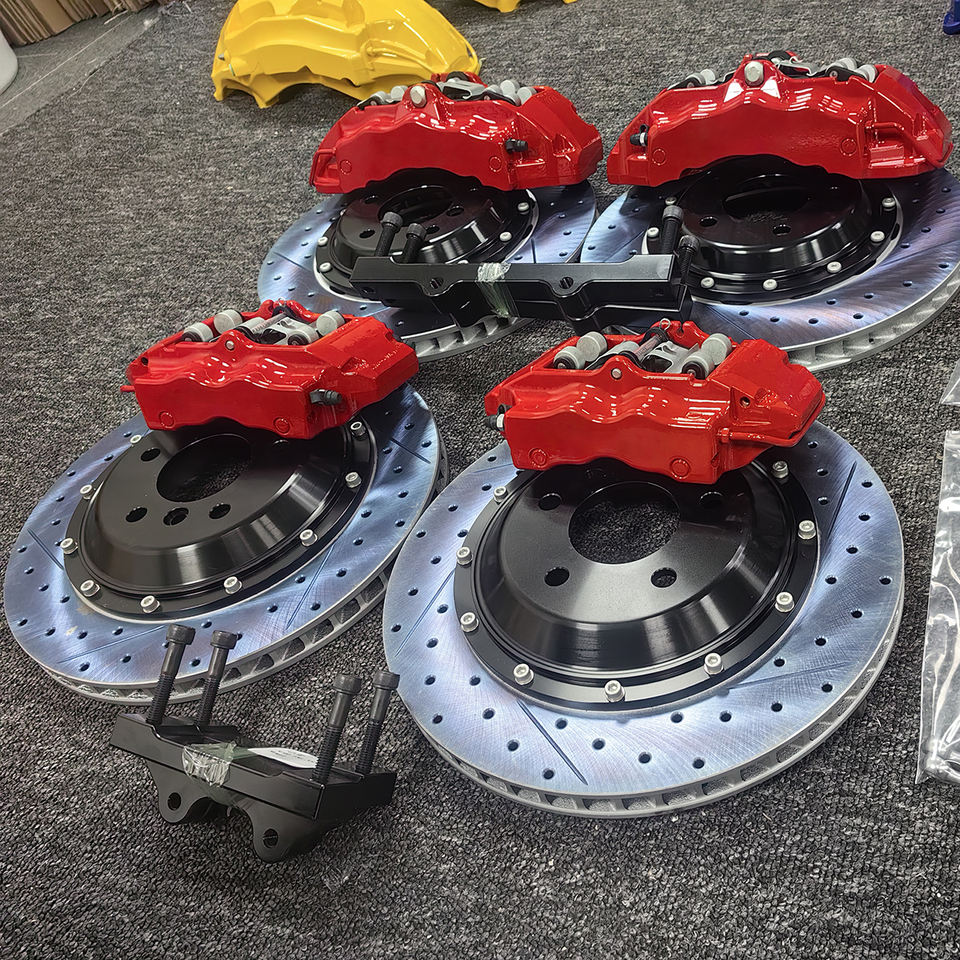 Sports Car 17z Large Brake Kit. Rotor with 6 Piston Calipers and ...