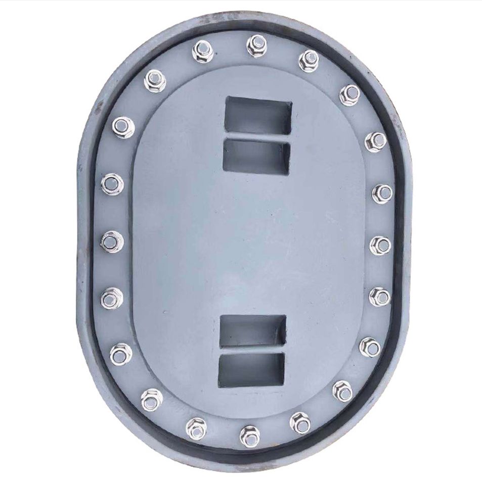 Factory Price Long Circular Marine Manhole Cover With Coaming Handle ...